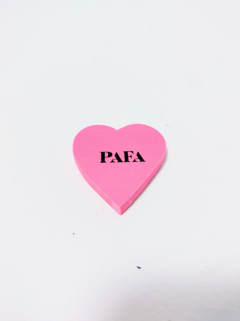 PAFA Heart Erasers – Pennsylvania Academy of the Fine Arts