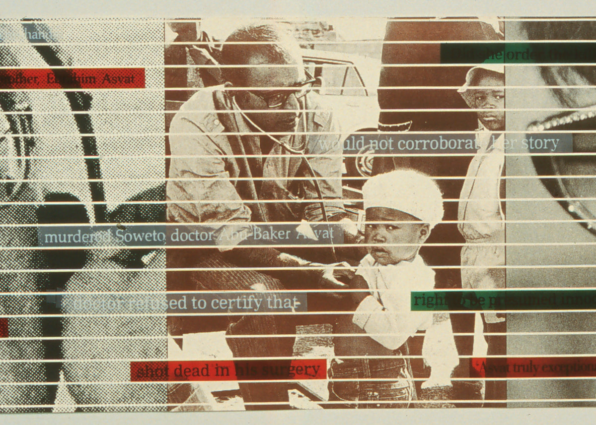 Sue Williamson, "Winnie Mandela and the Assassination of Dr. Asvat ...